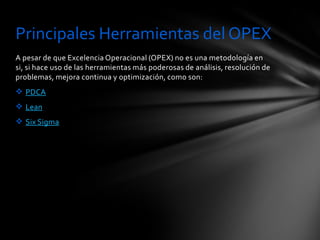 Opex presentacion | PPTX