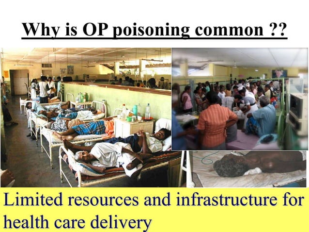 Organophosphate poisoning | PPTX