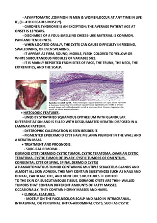 fissural cyst or developmental cyst | ODT