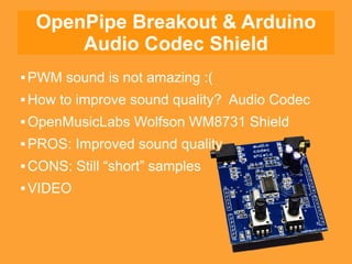 OpenPipe at FOSDEM 2013 | PPT