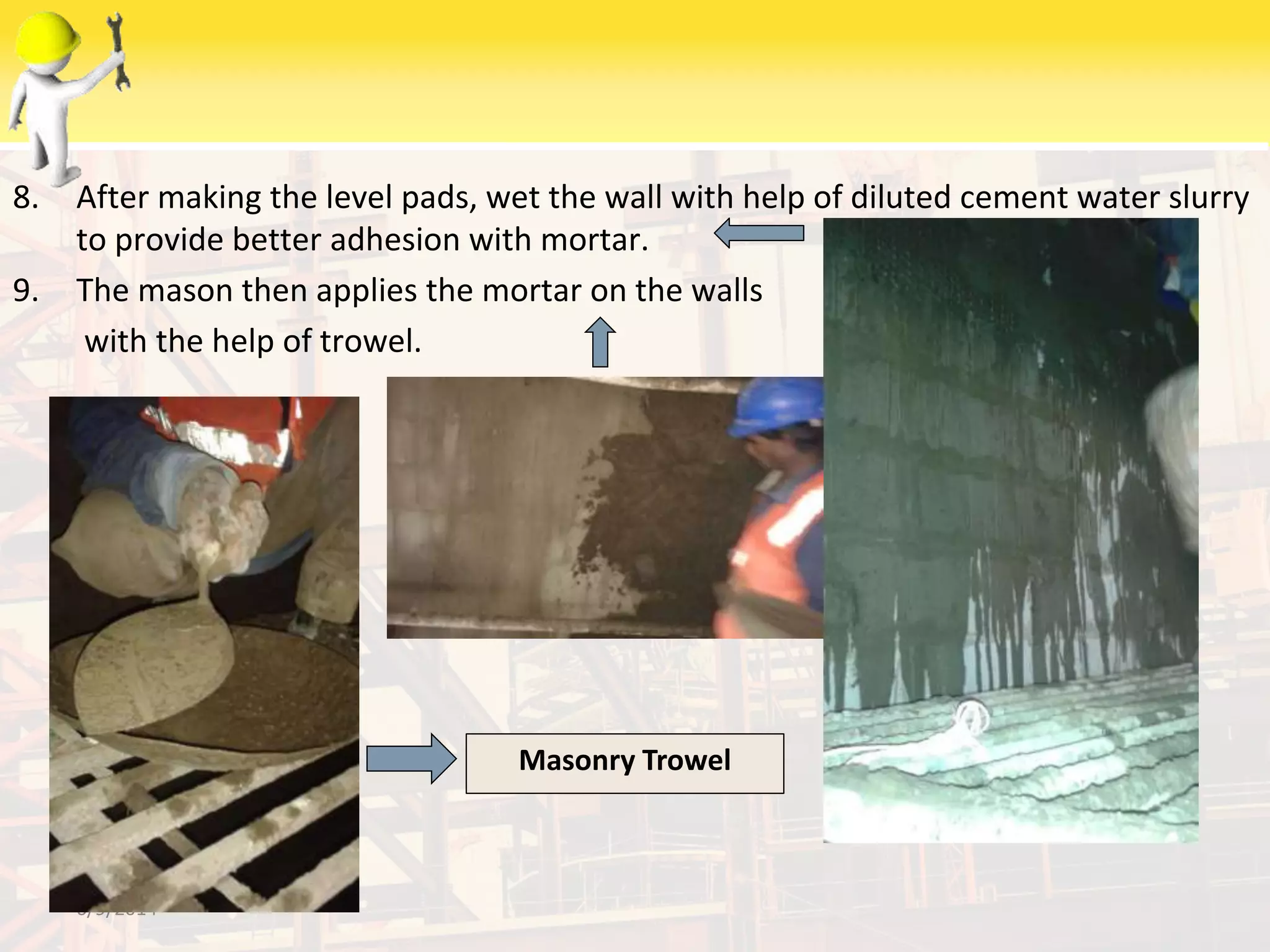 Manual plastering | PPTX