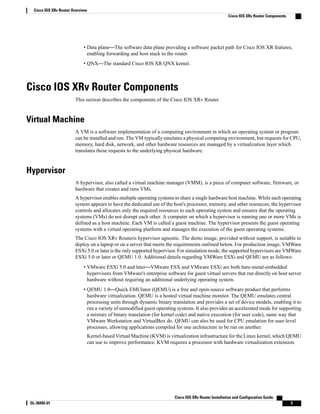 Cisco IOS XRv Router Installation and Configuration Guide | PDF