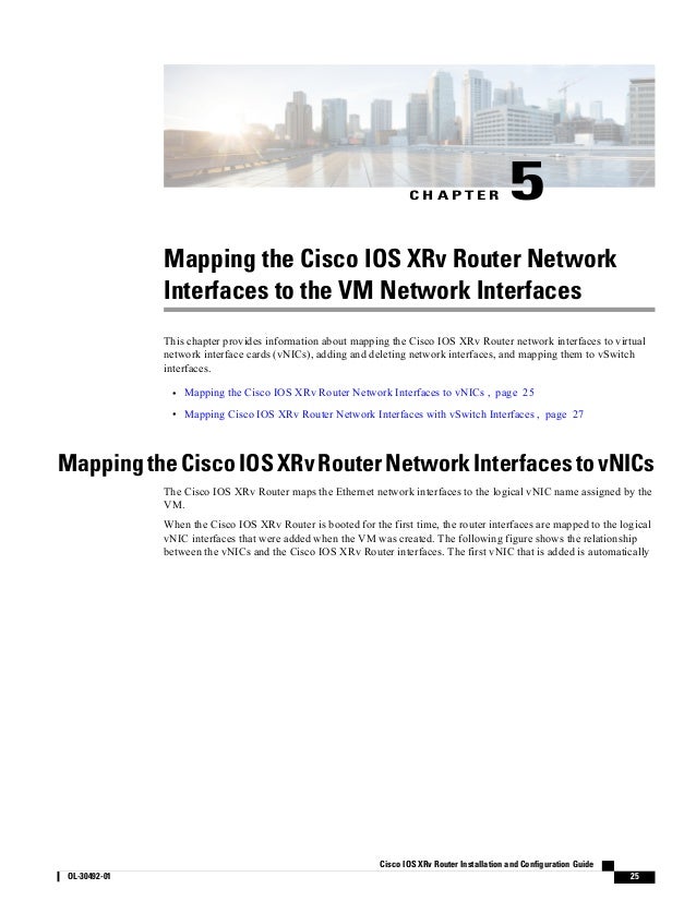 Cisco Ios Xrv Router Installation And Configuration Guide