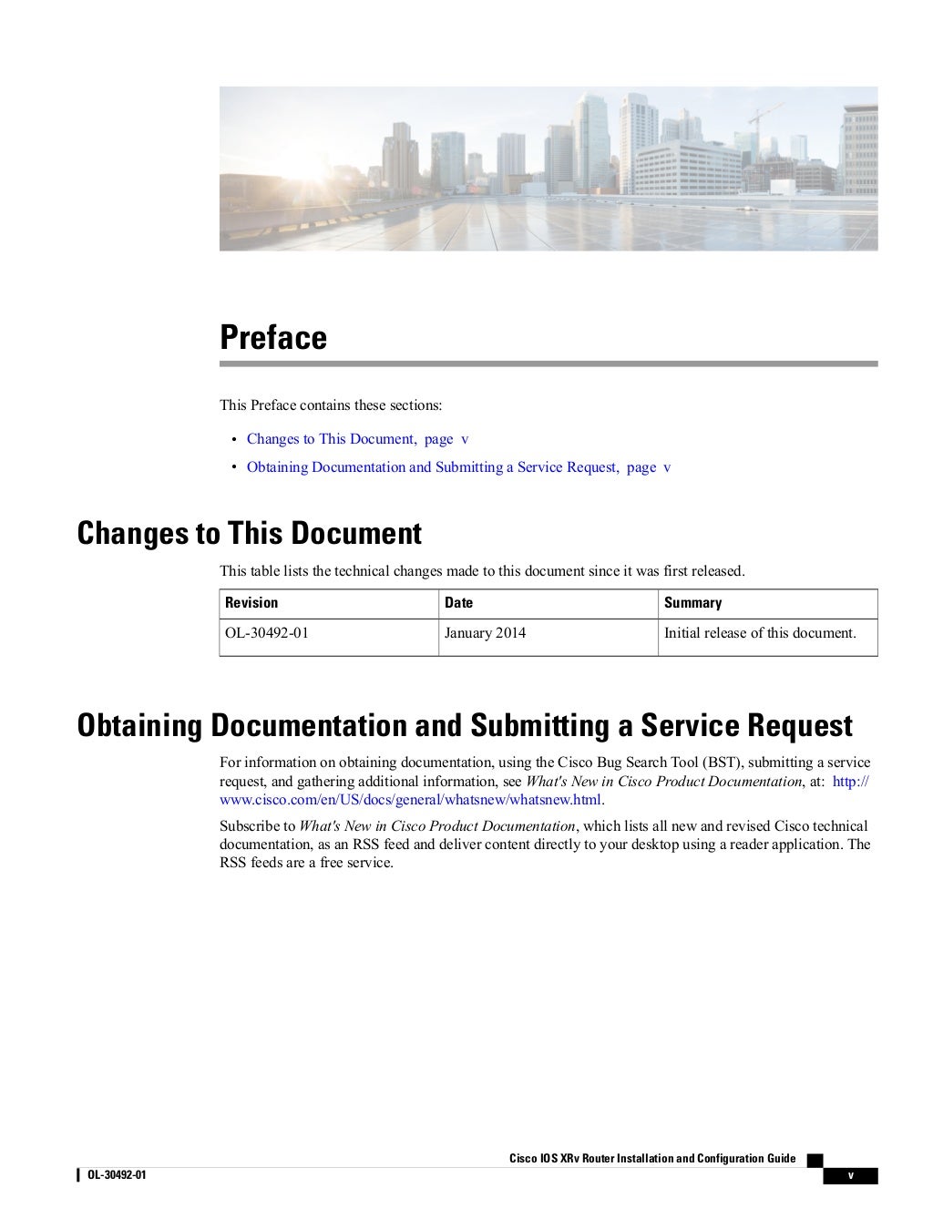 Cisco Ios Xrv Router Installation And Configuration Guide