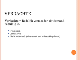 Opgepakt en dan criminaliteit | PPT