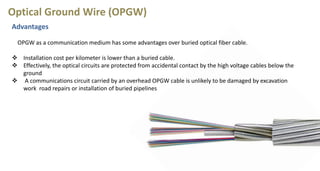 OPGW Optical Ground Wire | PPTX