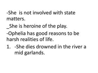 Ophelia's tragedy new | PPTX