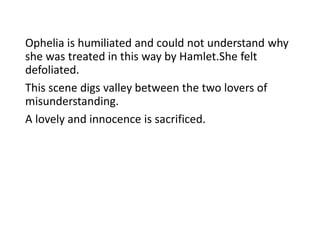 Ophelia's tragedy new | PPTX