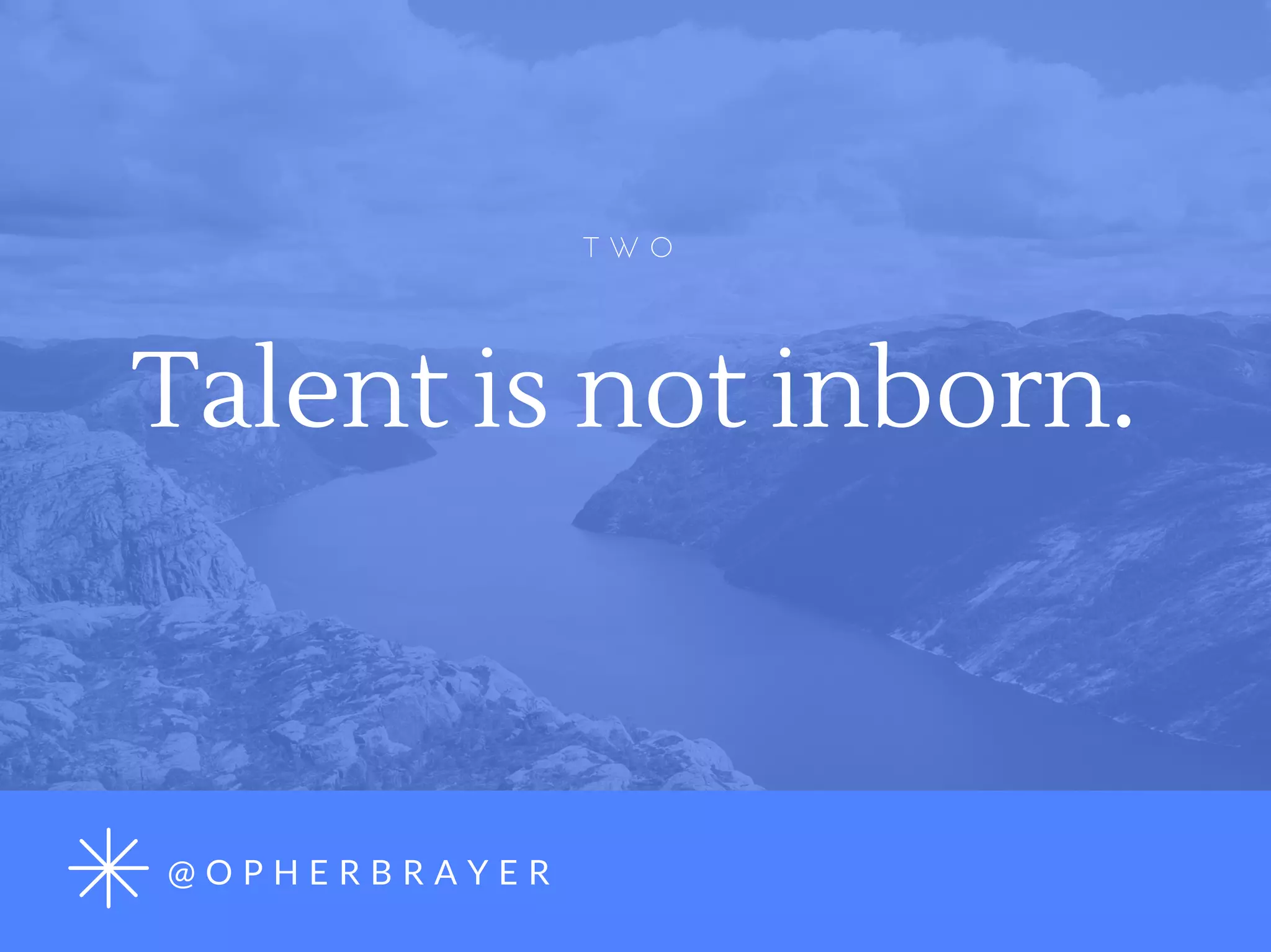 Opher Brayer's 7 Core Beliefs | PPT