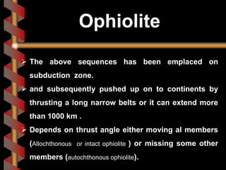 Ophiolite | PPTX