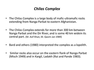 Ophiolites of Pakistan by Uzair Shah | PPTX