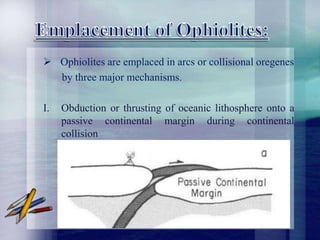 Ophiolite ppt | PPTX