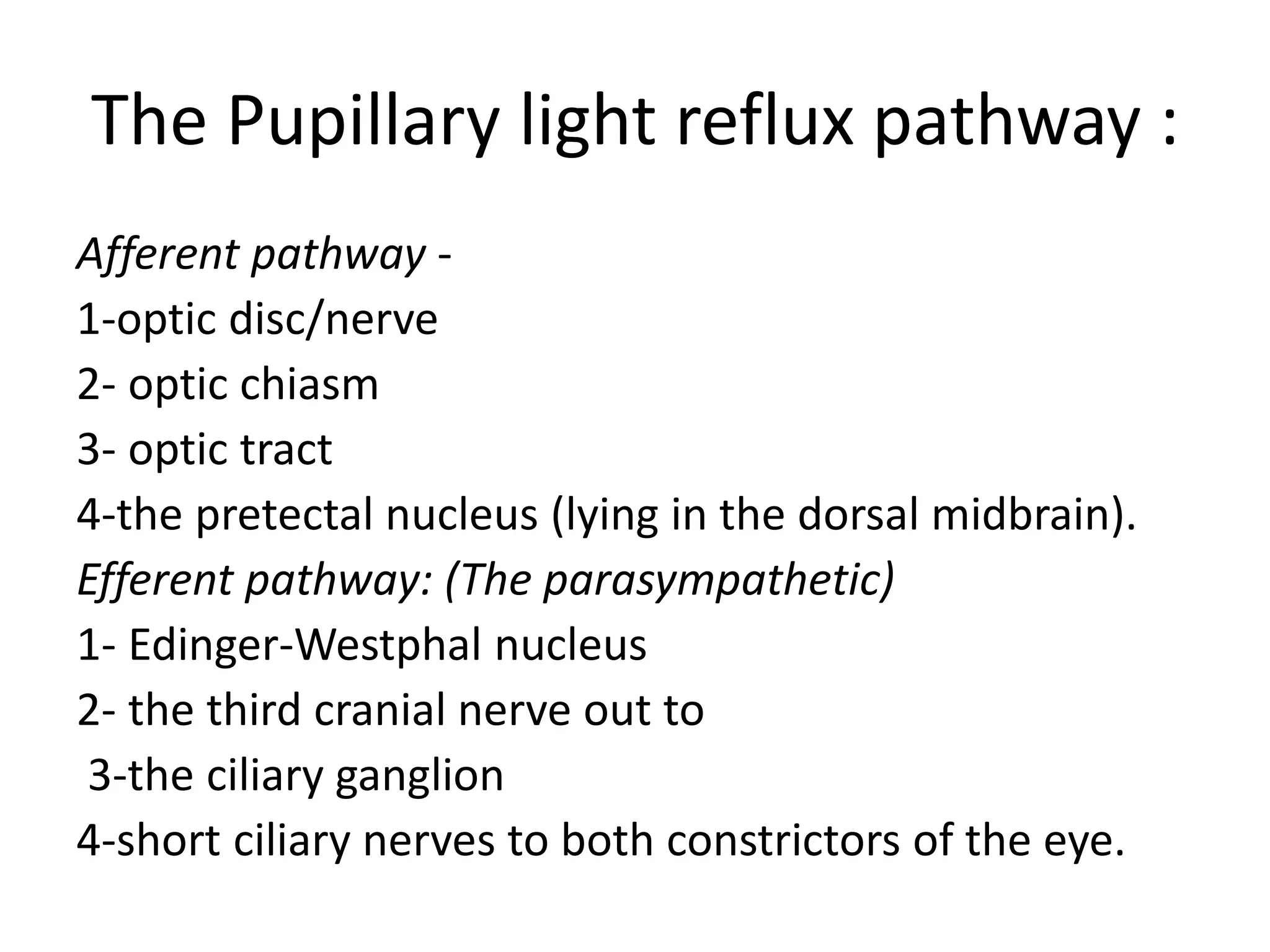 Abnormal Pupil Reactions | PPTX