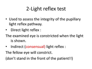 Abnormal Pupil Reactions | PPTX
