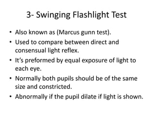 Abnormal Pupil Reactions | PPTX