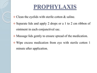 Ophthalmia Neonatorum or Neonatal Conjunctivitis | PPTX
