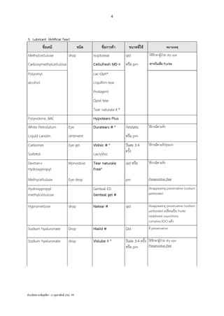 Ophthalmic medication-guideline62 | PDF