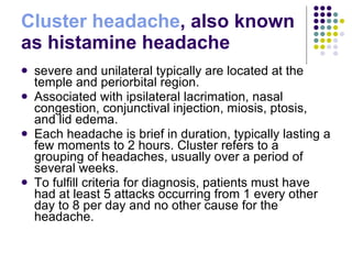 Ophthalmic Causes Of Headache | PPT