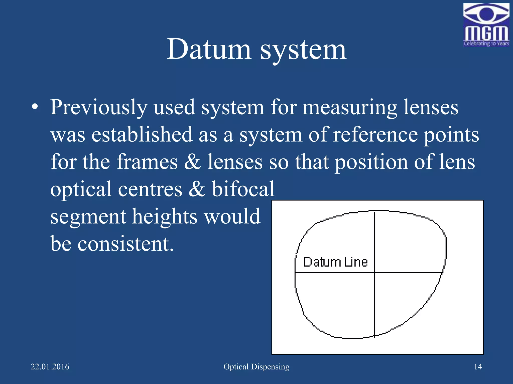 Ophthalmic dispensing | PPTX