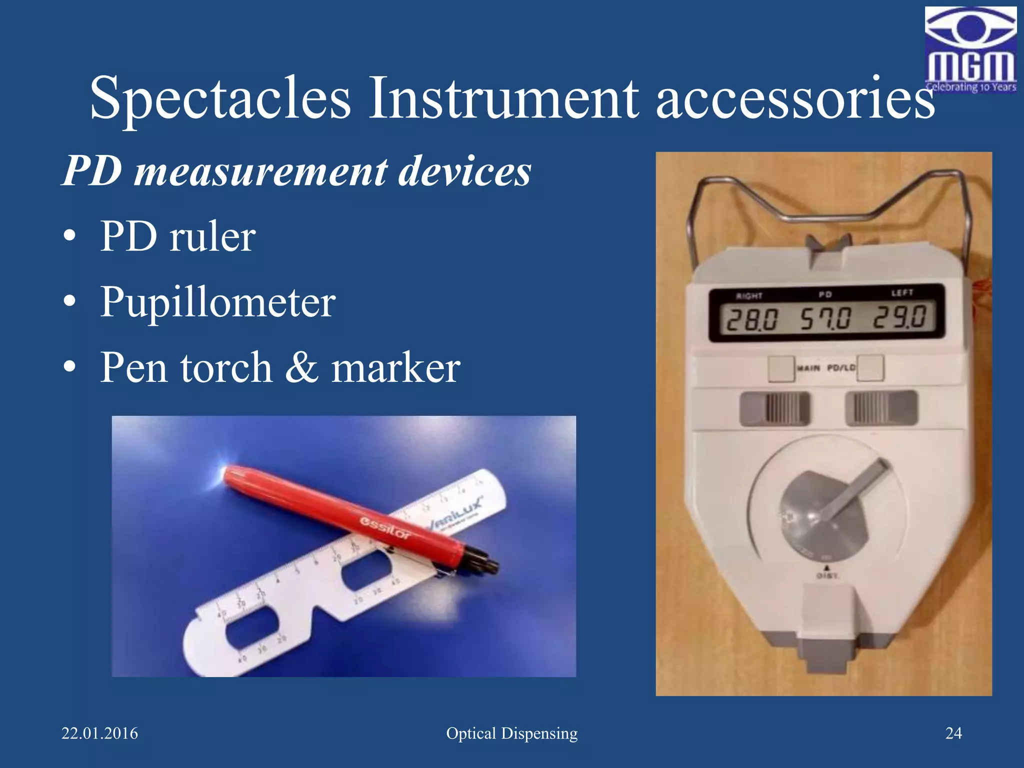 Ophthalmic dispensing | PPTX