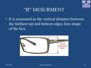 Ophthalmic dispensing | PPTX