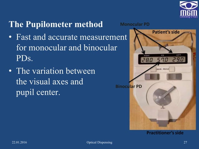 Ophthalmic dispensing | PPTX