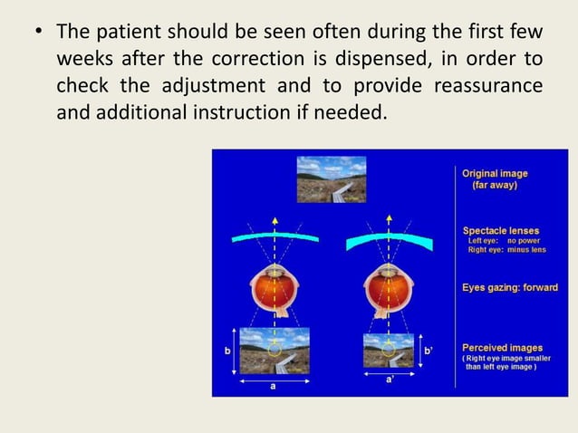 Ophthalmic dispensing in Anisometropia and Aniseikonia.pptx