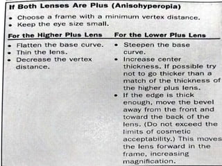 Ophthalmic dispensing in Anisometropia and Aniseikonia.pptx