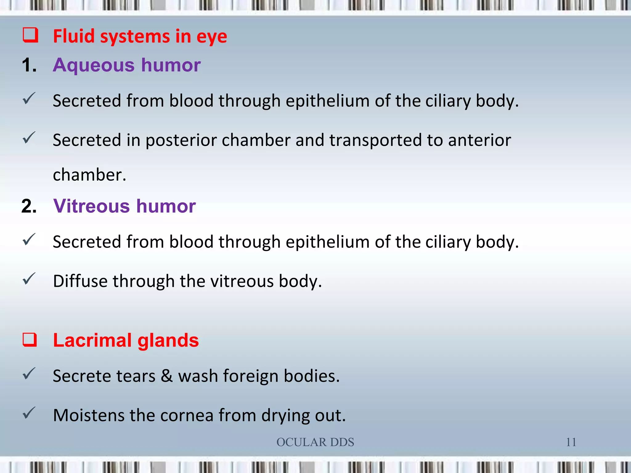 Ophthalmic drug delivery system | PPTX