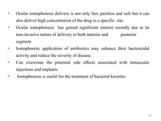 Ophthalmic drugdelivery system | PPTX