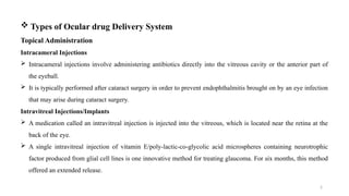 Ophthalmic drug delivery systems- types and challenges.pptx