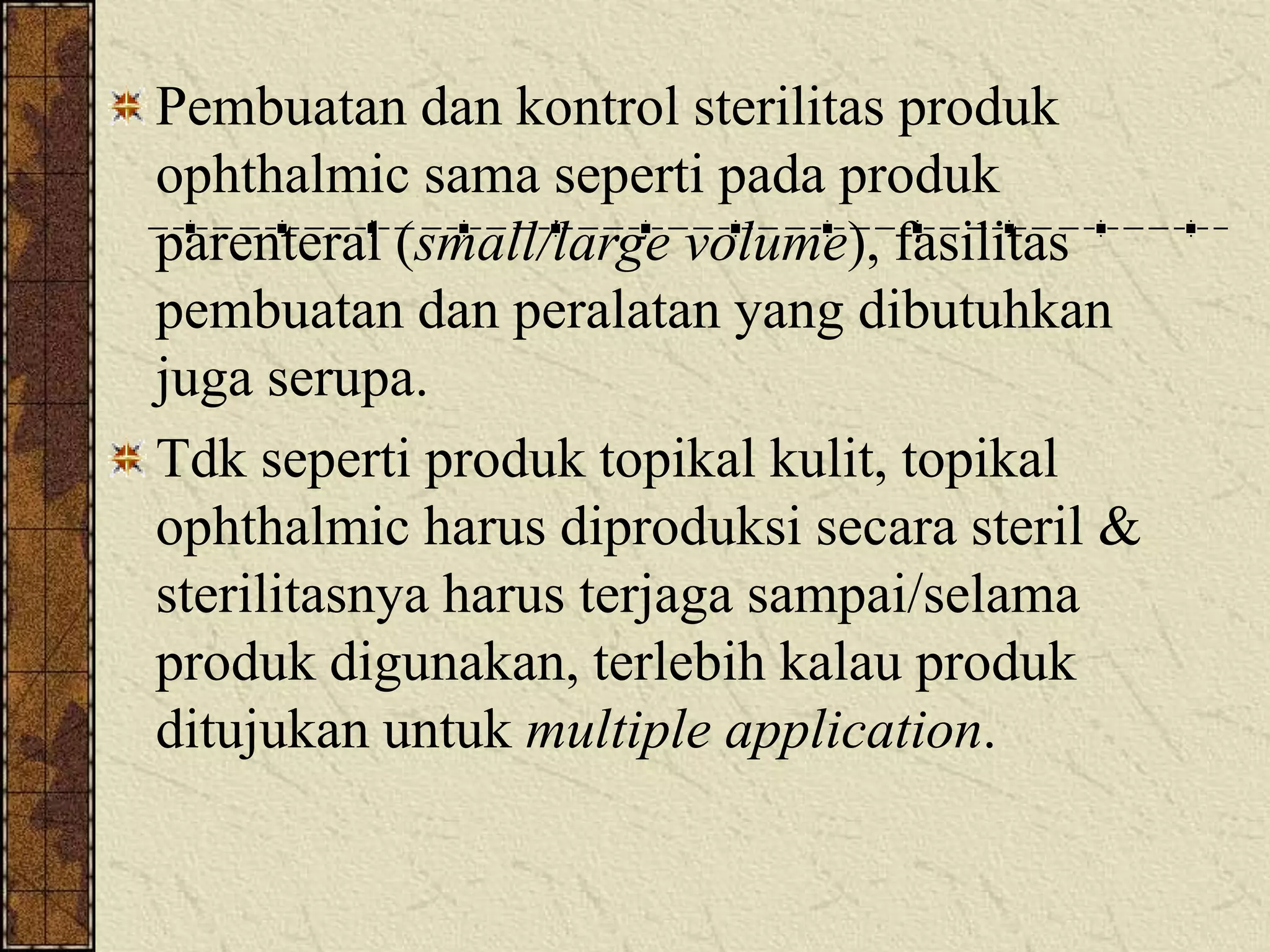 Ophthalmic drug formulation and delivery (1).ppt