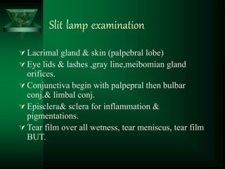 OPHTHALMICexamine .eye by clinical u.ppt