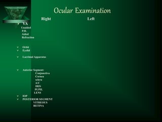 OPHTHALMICexamine .eye by clinical u.ppt
