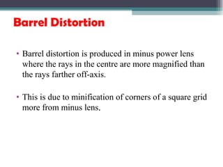 Ophthalmic lens aberration | PPT