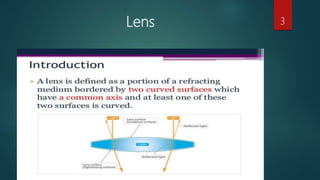 Ophthalmic lenses , image formation and Lensmaker's equation. | PPTX