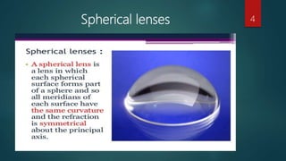 Ophthalmic lenses , image formation and Lensmaker's equation. | PPTX