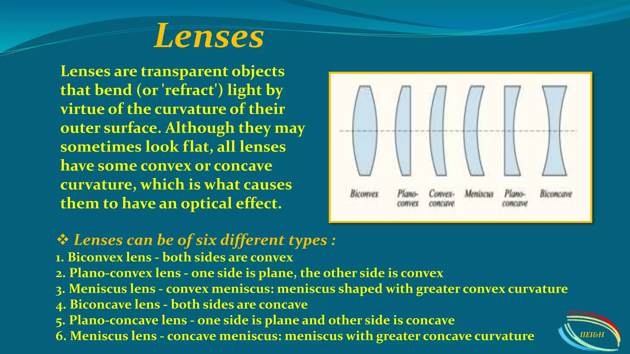 Ophthalmic lenses | PPTX