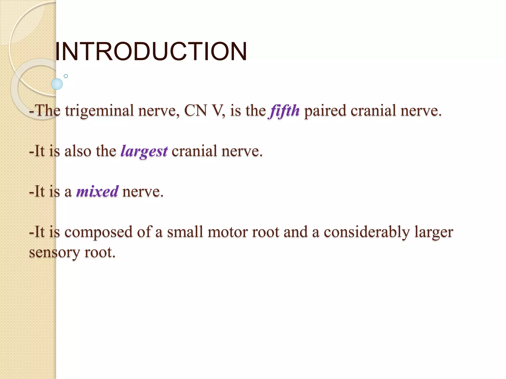 Ophthalmic nerve | PPTX