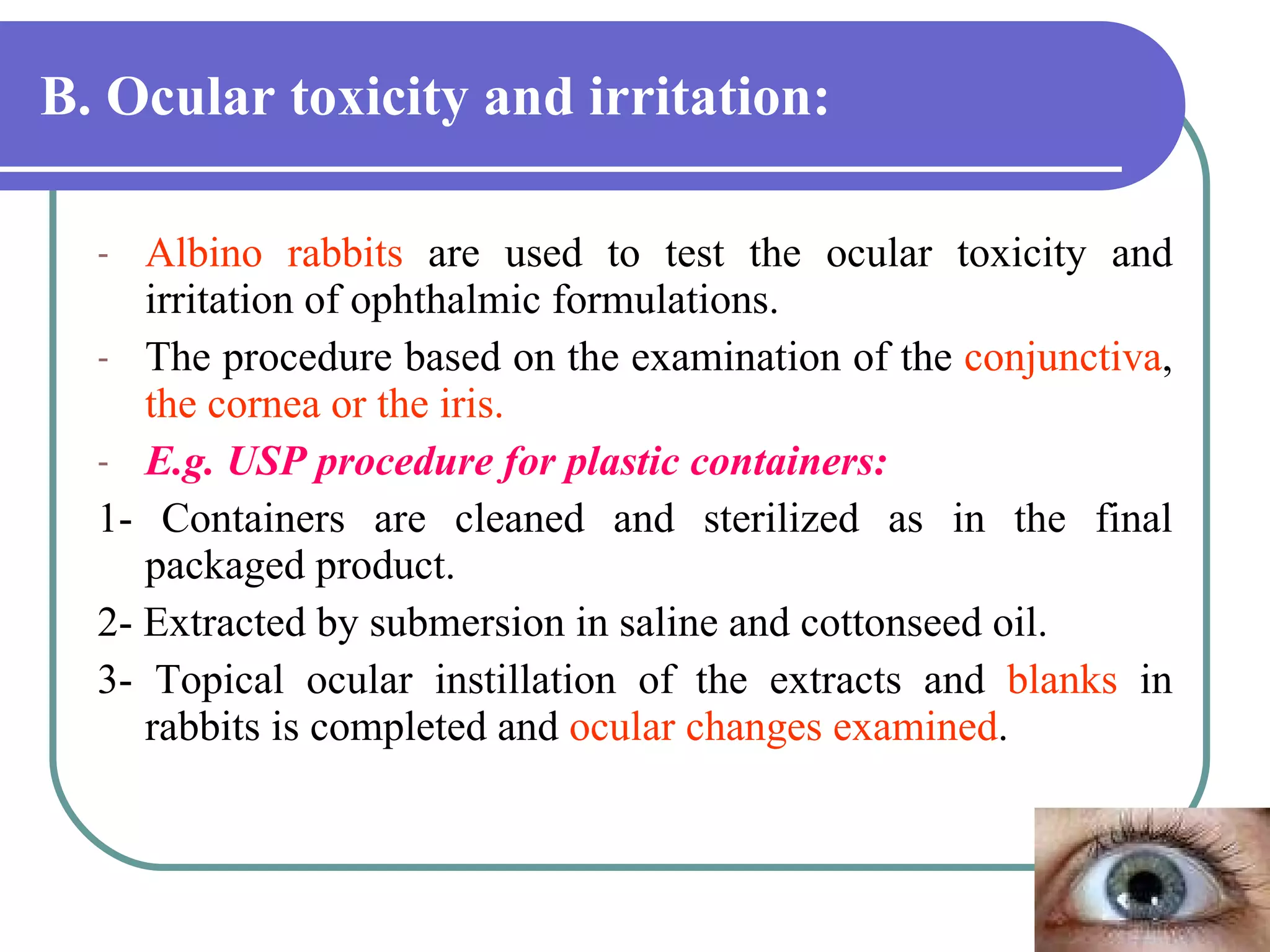 Ophthalmic preparations | PPT