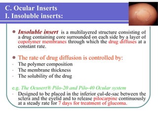 Ophthalmic preparations | PPT