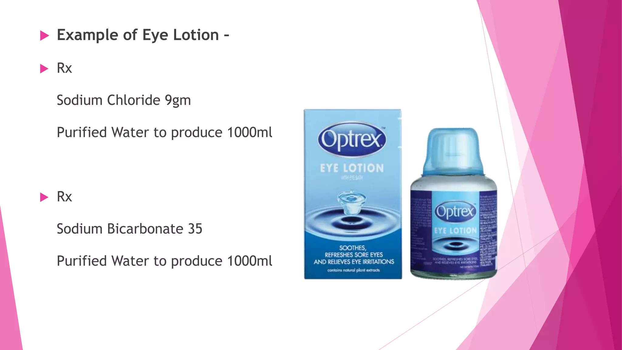 Ophthalmic Preparation | PPTX