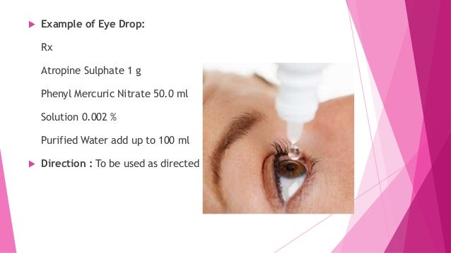 Ophthalmic Preparation