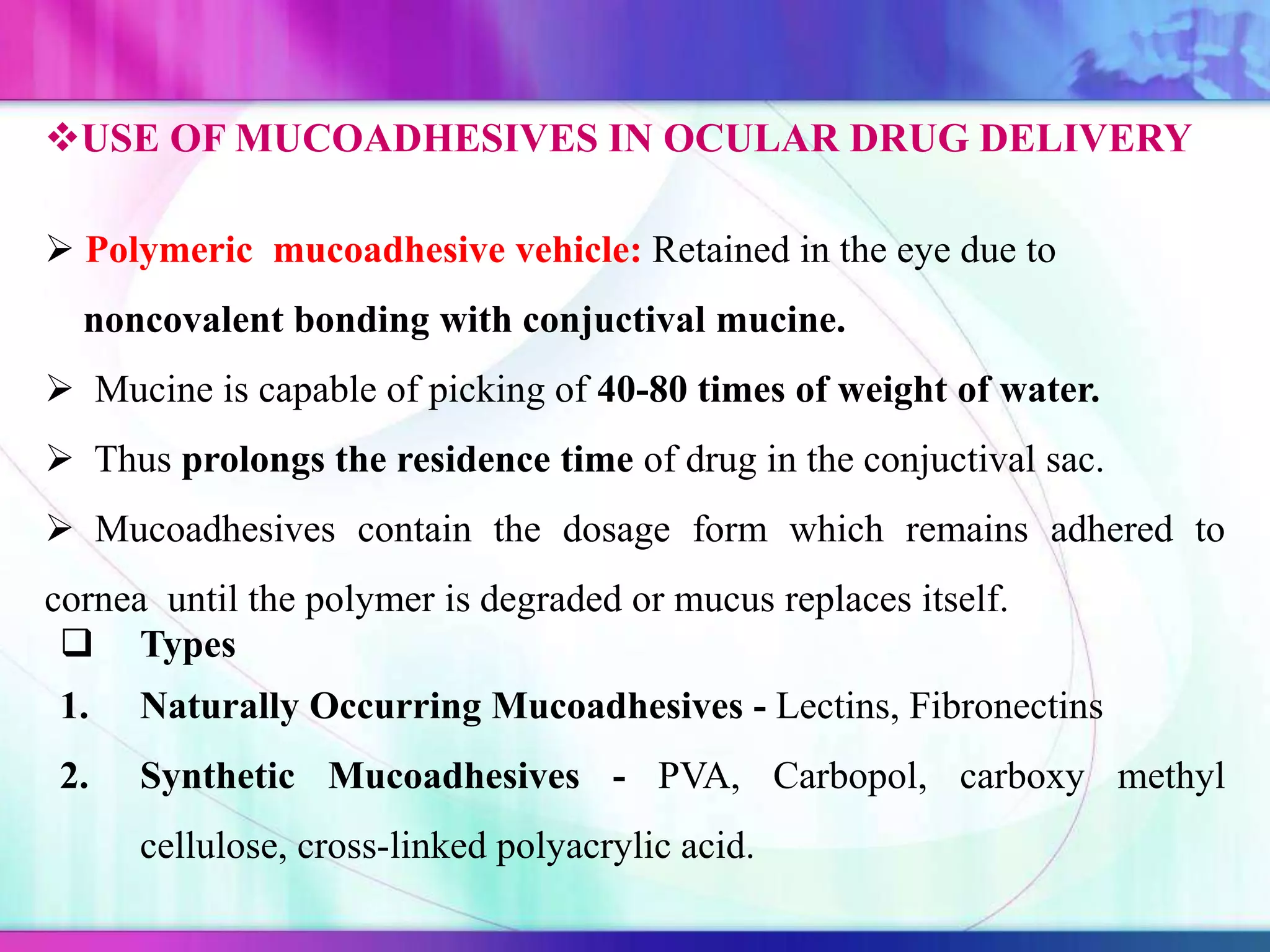 Ophthalmic dosage form: eye drops & ointment | PPTX