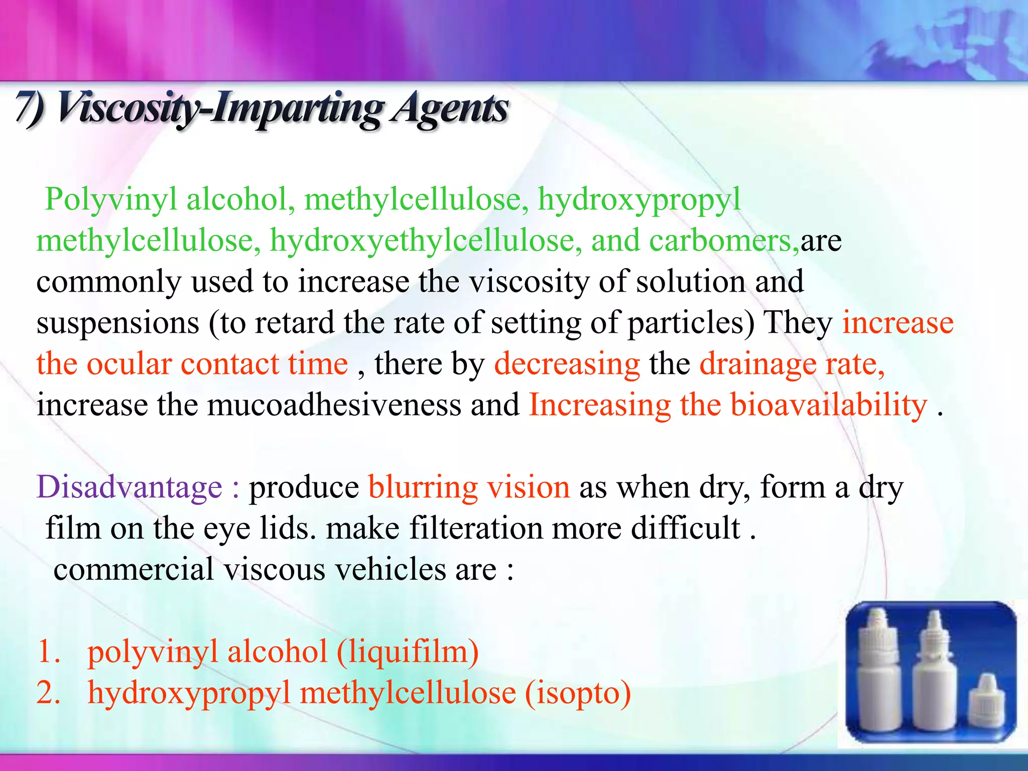 Ophthalmic dosage form: eye drops & ointment | PPTX