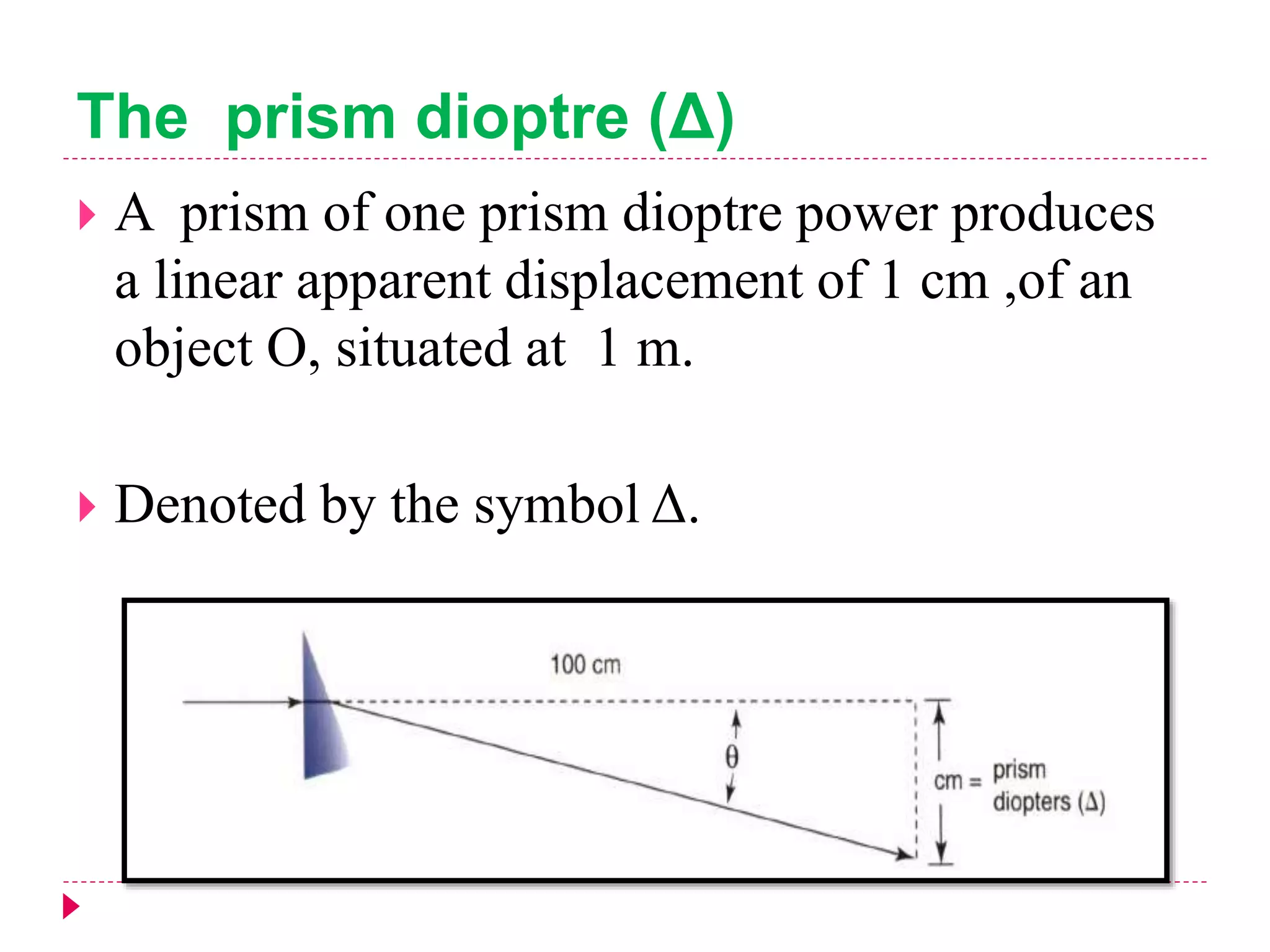 Ophthalmic prisms | PPTX