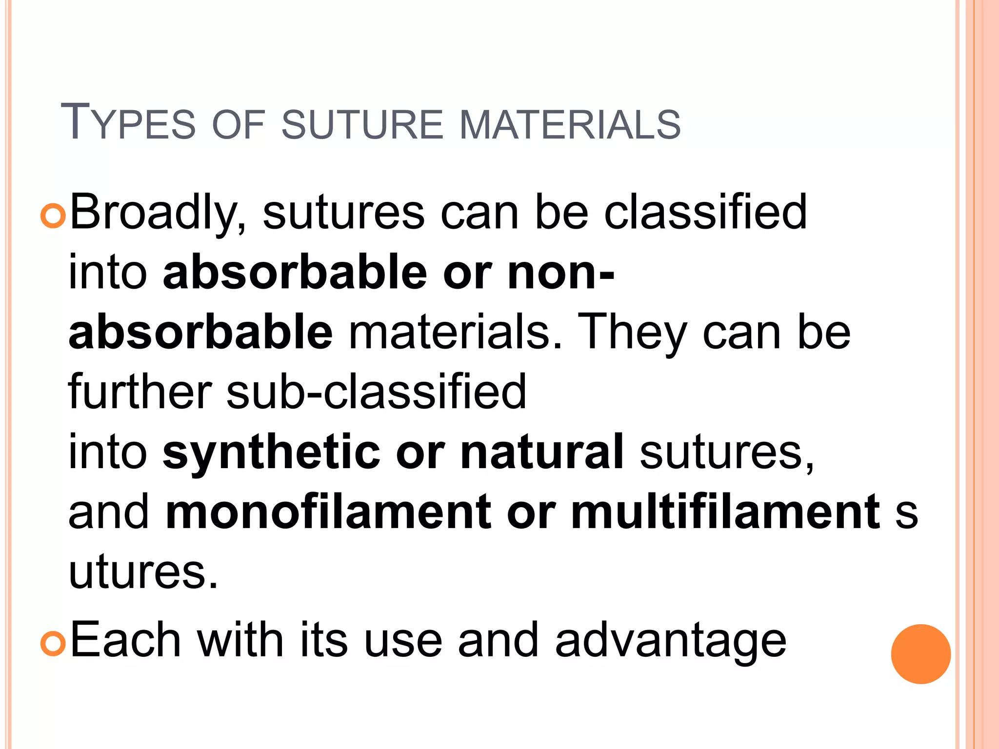 Ophthalmic Sutures and needles.pptx