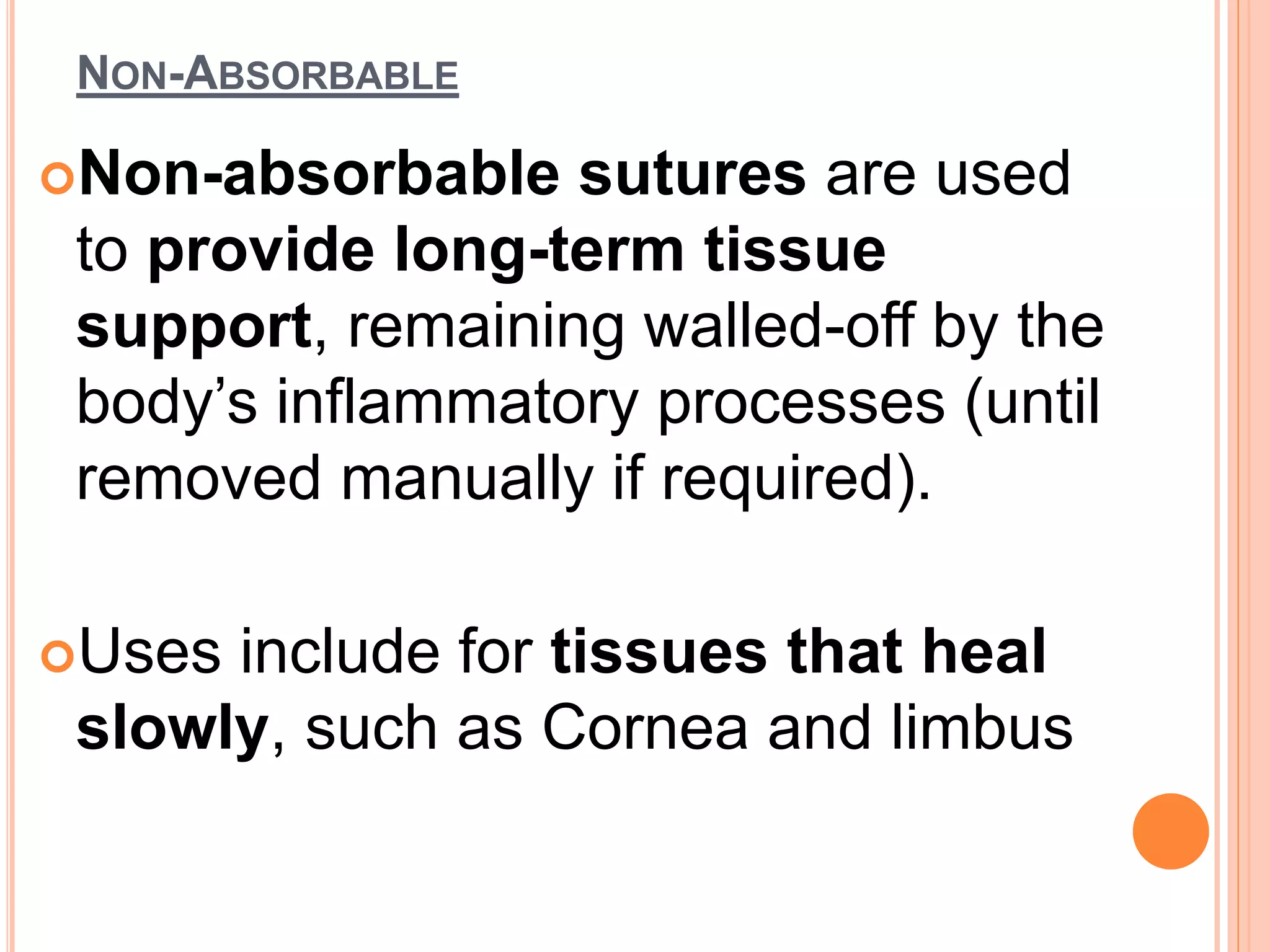 Ophthalmic Sutures and needles.pptx