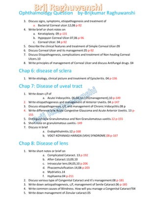 Ophthalmology | PDF