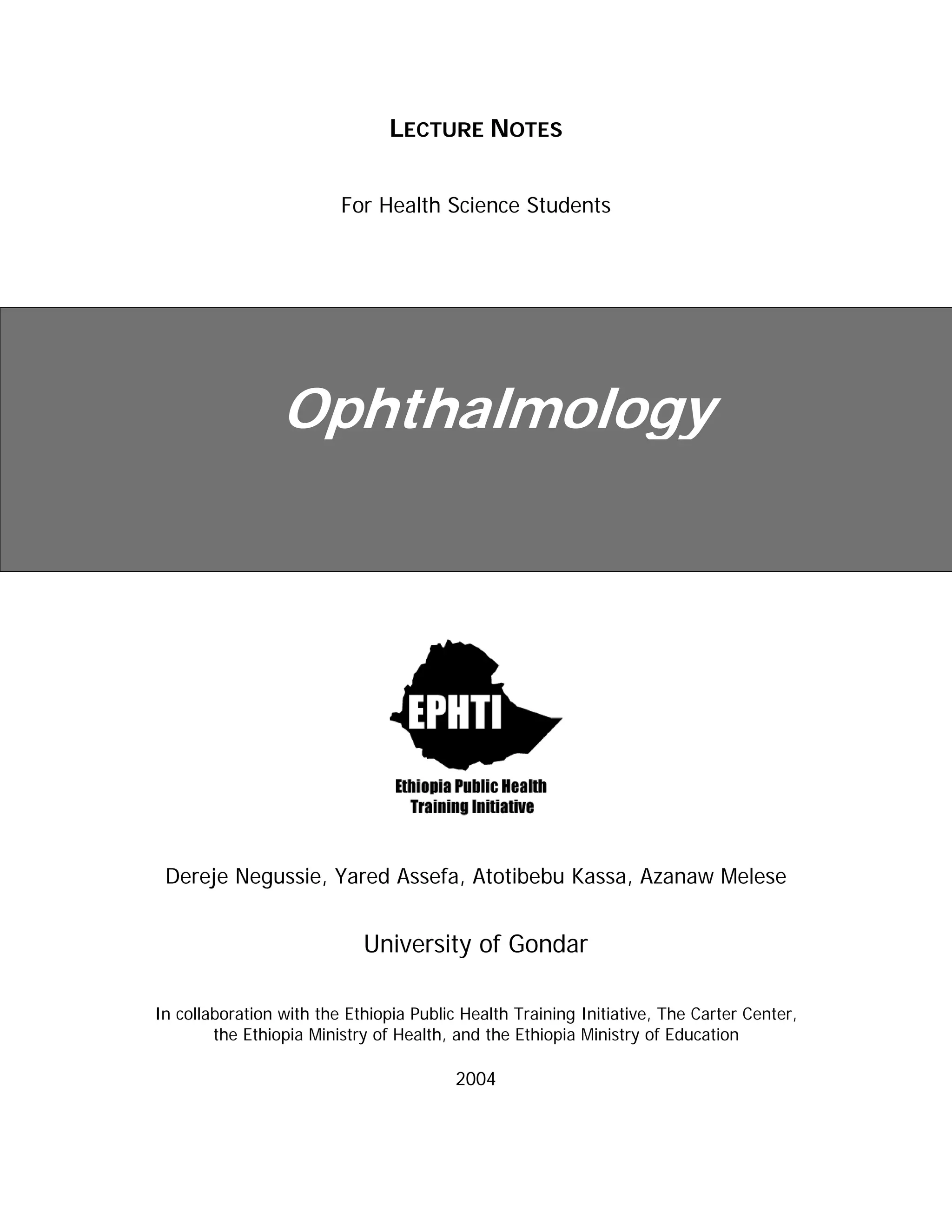 Ophthalmology | PDF